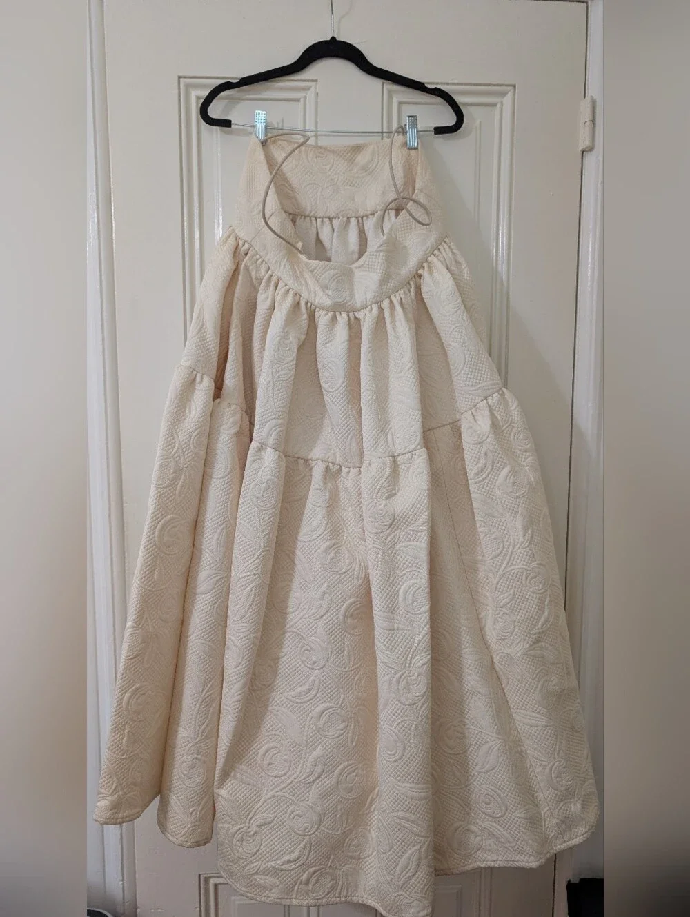 Tessa Fay | Dresses | Original Tessa Fay Puff Dress In Cream | Poshmark